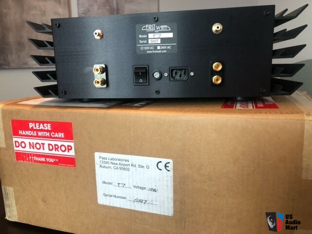 Pass Labs First Watt F7 amplifier in superb 9/10 condition- original ...