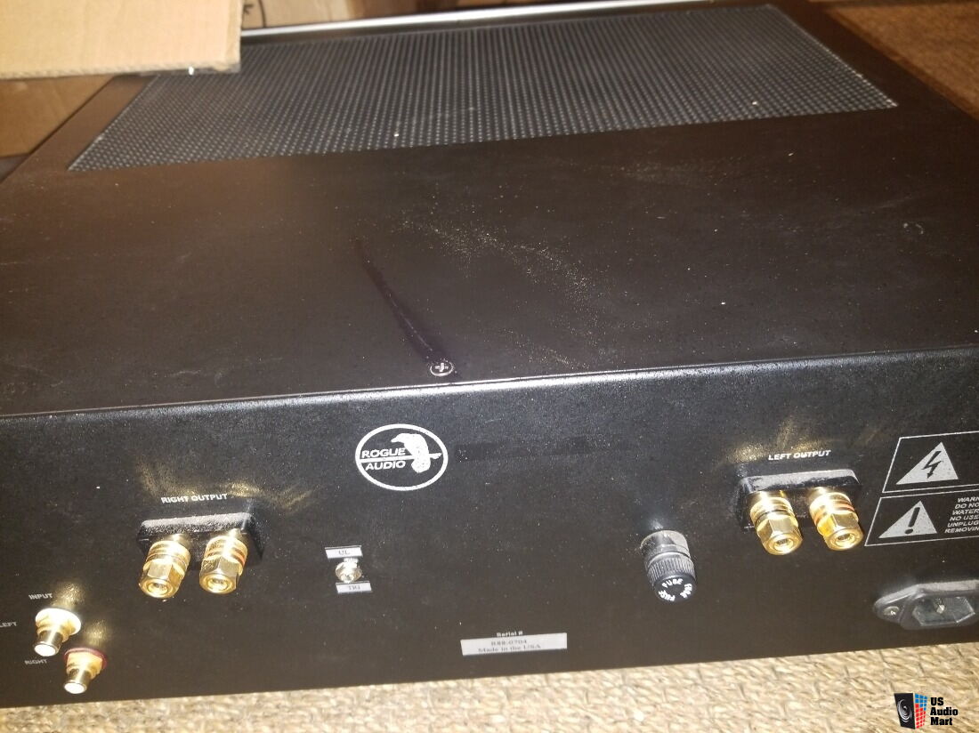 Rogue Audio Stereo 90 Tube Amplifier New Gold Lion KT-88 legendary ...