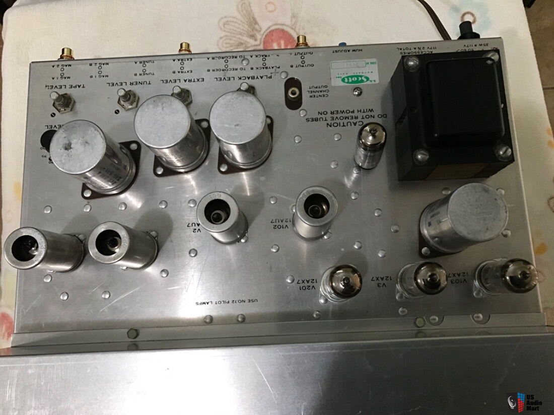 HH Scott 130 preamp fully restored plug and play Photo #3838515 - US ...