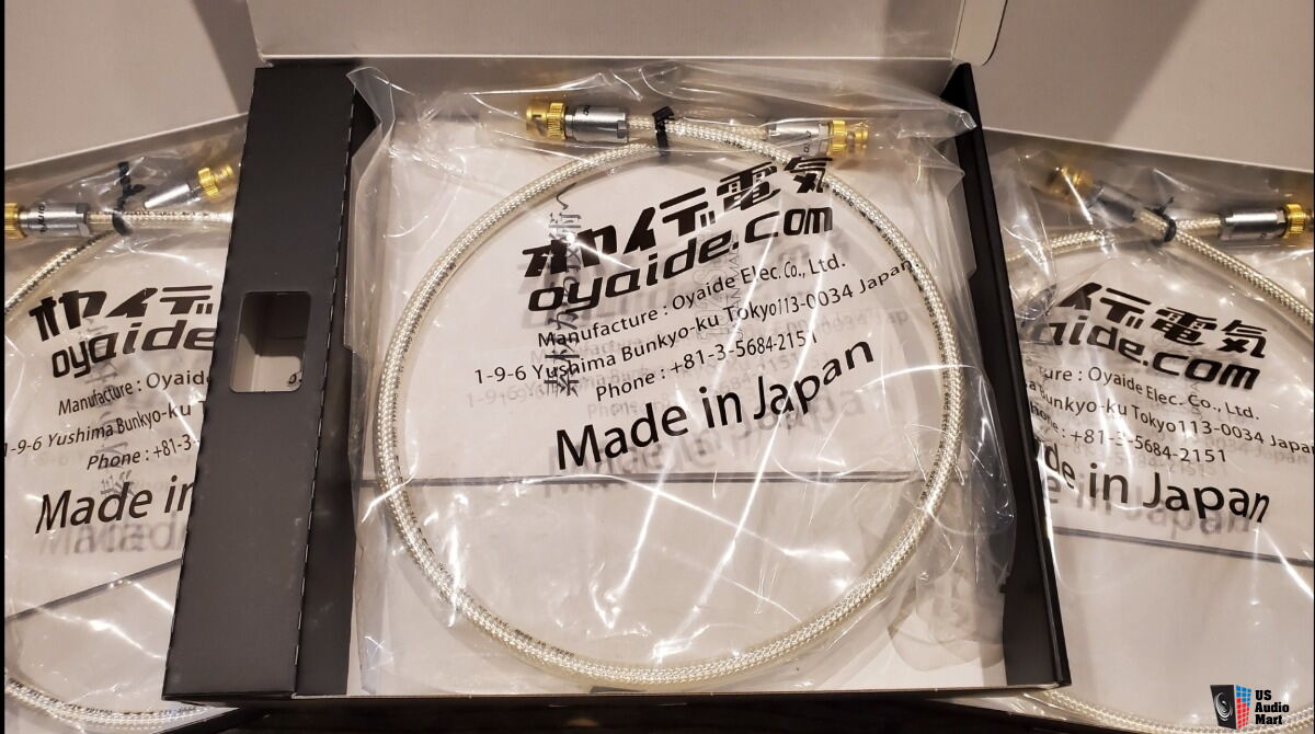 Oyaide DB-510 Silver Interconnect BNC - BNC - 75 ohm Photo #3839565 ...