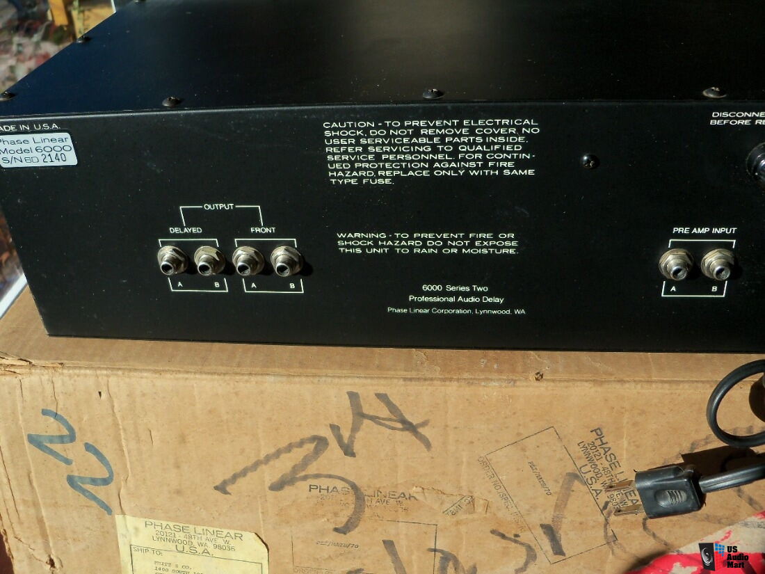 Phase Linear Model Model 6000 Series Two Audio Delay Refurbished Photo ...