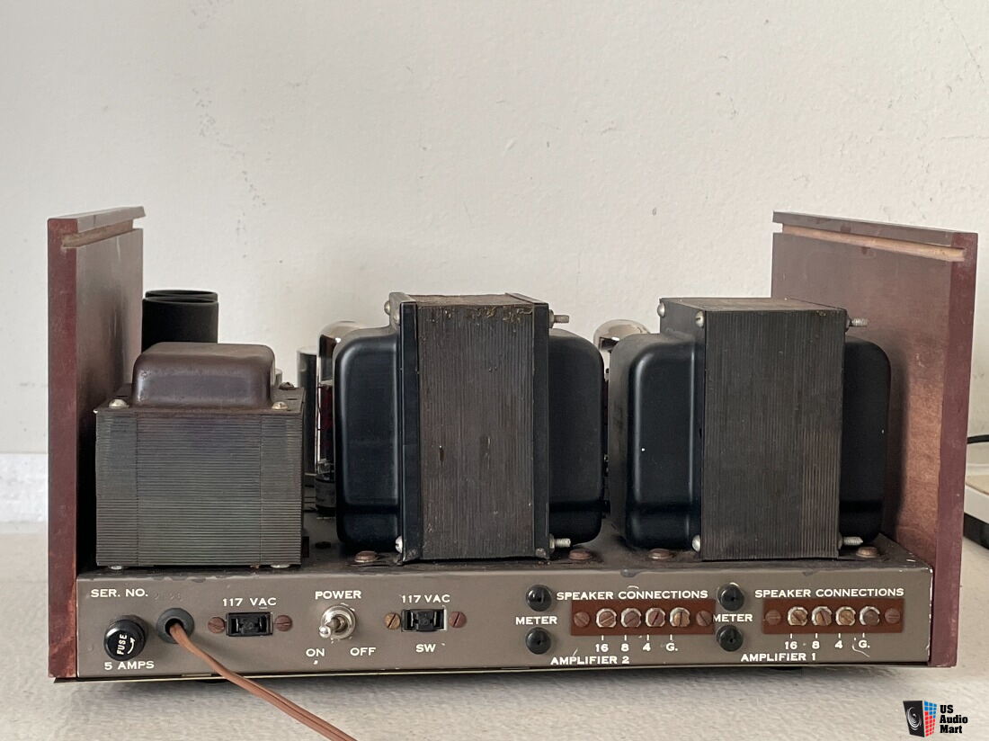EICO HF-85 Tube Stereo Pre-amp & HF-89 45Wx2 Tube Power Amp Photo ...
