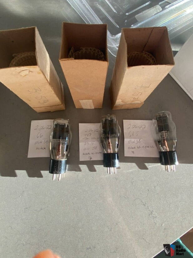 Soviet 2C4C / 2A3 tubes from 1962 - 3 tubes, tested For Sale - UK Audio ...