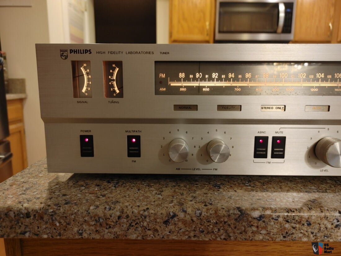 Philips AH673 Top Rated FM tuner Silver in excellent condition Photo ...