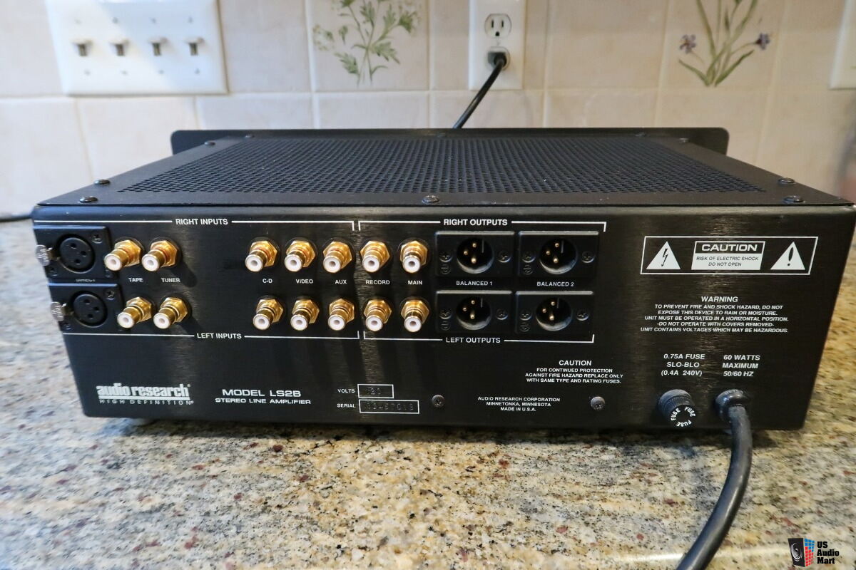 Audio Research LS2B Tube/Hybrid Balanced Line Preamplifier Made in USA ...