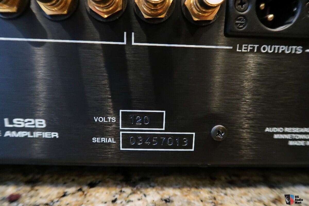 Audio Research LS2B Tube/Hybrid Balanced Line Preamplifier Made in USA ...