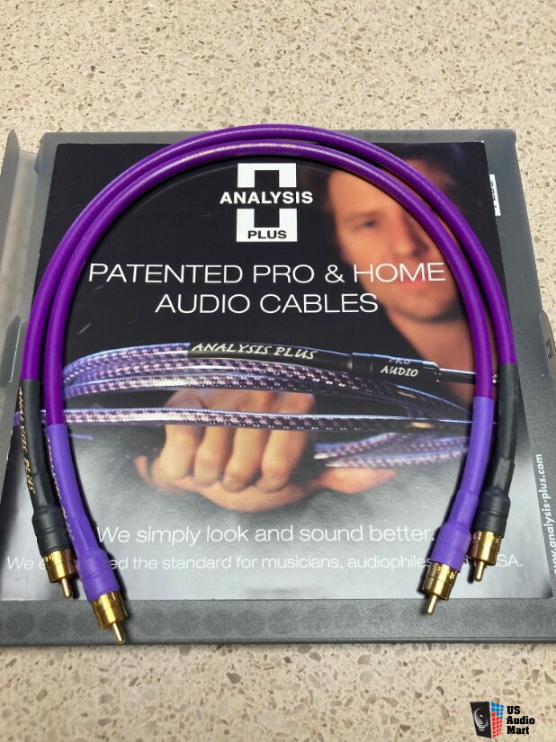 RCA Interconnects - Analysis Plus Silver Oval-In and Harmonic ...