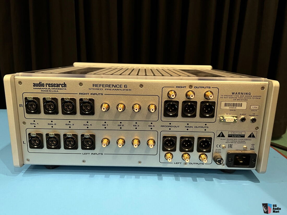 Audio Research REF-6 Line Preamp: Silver Photo #3847439 - UK Audio Mart
