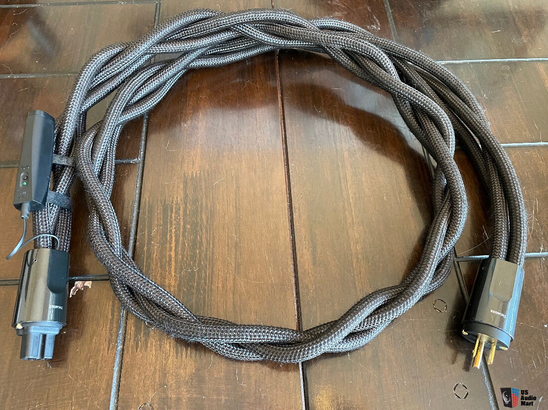 AudioQuest NRG Thunder High-Current 15-Amp AC Power Cable, 2M For Sale ...