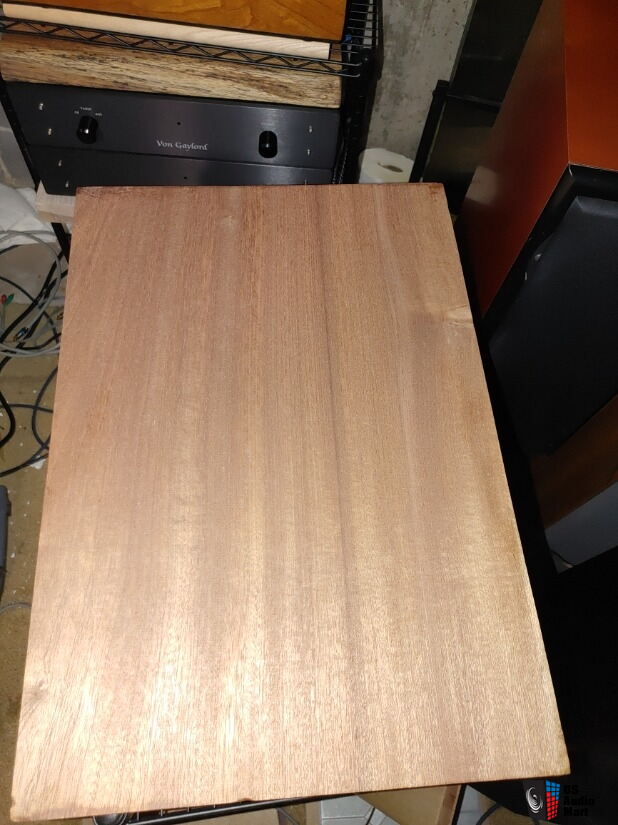 Exotic wood amplifier or turntable shelf 2" thick Photo #3849385 - US ...