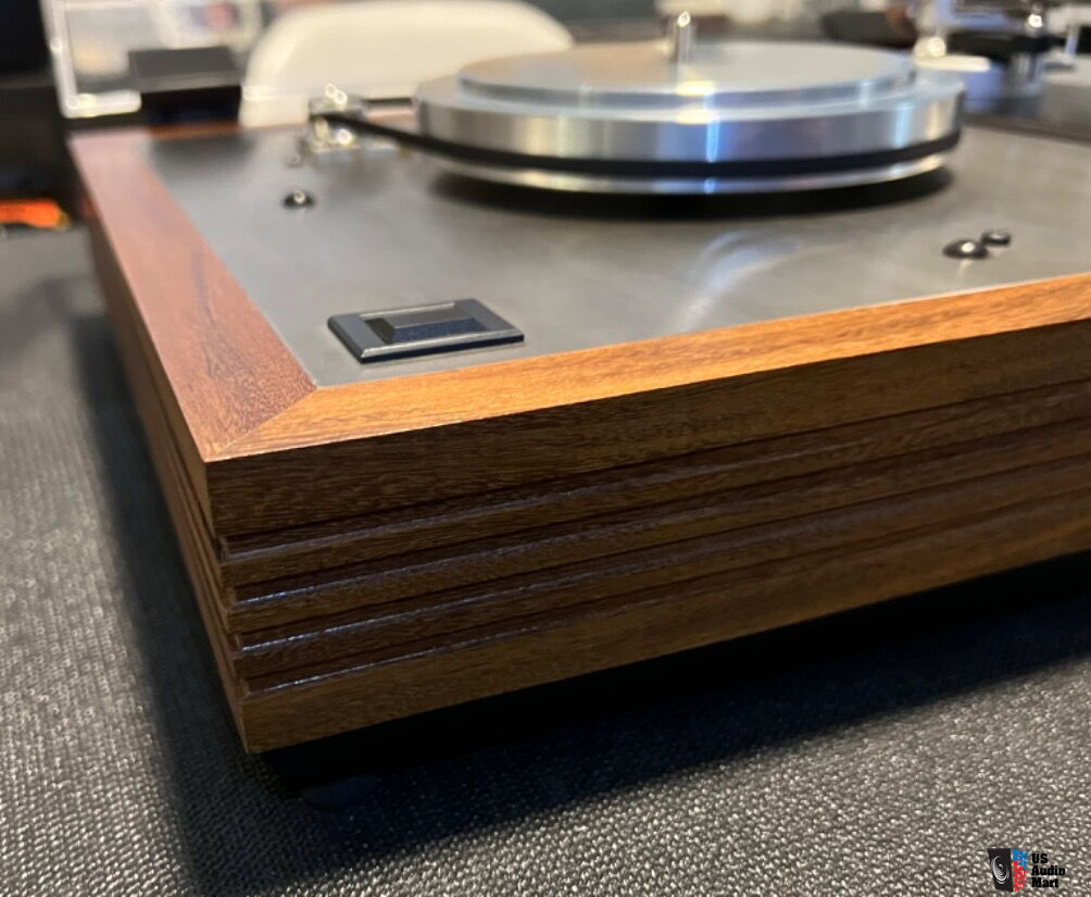 Linn Sondek LP12 (Afromosia) with Linn Ittok V II,Cirkus Bearing/Sub ...