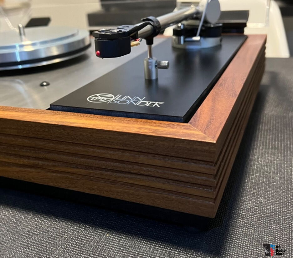 Linn Sondek LP12 (Afromosia) with Linn Ittok V II,Cirkus Bearing/Sub ...