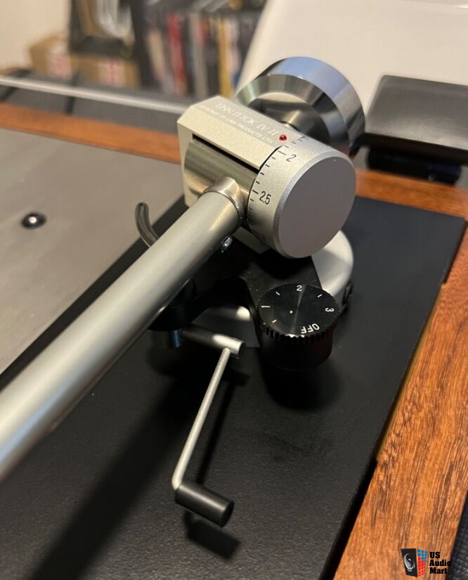 Linn Sondek LP12 (Afromosia) with Linn Ittok V II,Cirkus Bearing/Sub ...
