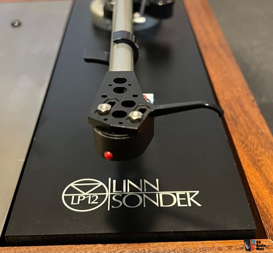 Linn Sondek LP12 (Afromosia) with Linn Ittok V II,Cirkus Bearing/Sub ...