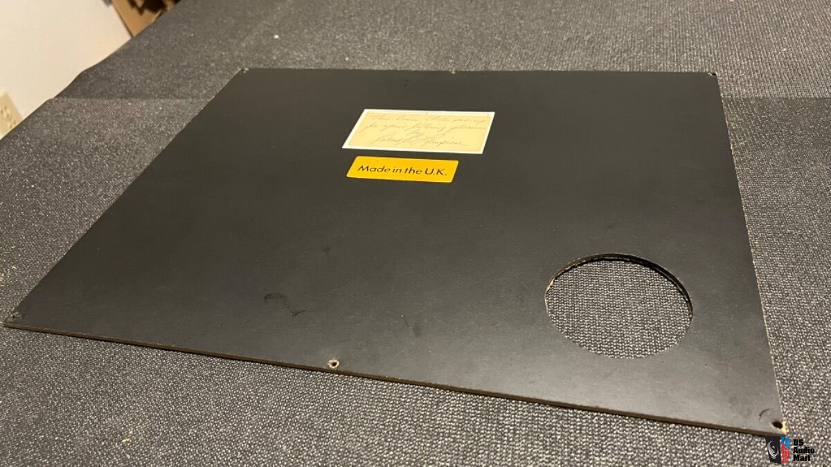 Linn Sondek LP12 (Afromosia) with Linn Ittok V II,Cirkus Bearing/Sub ...