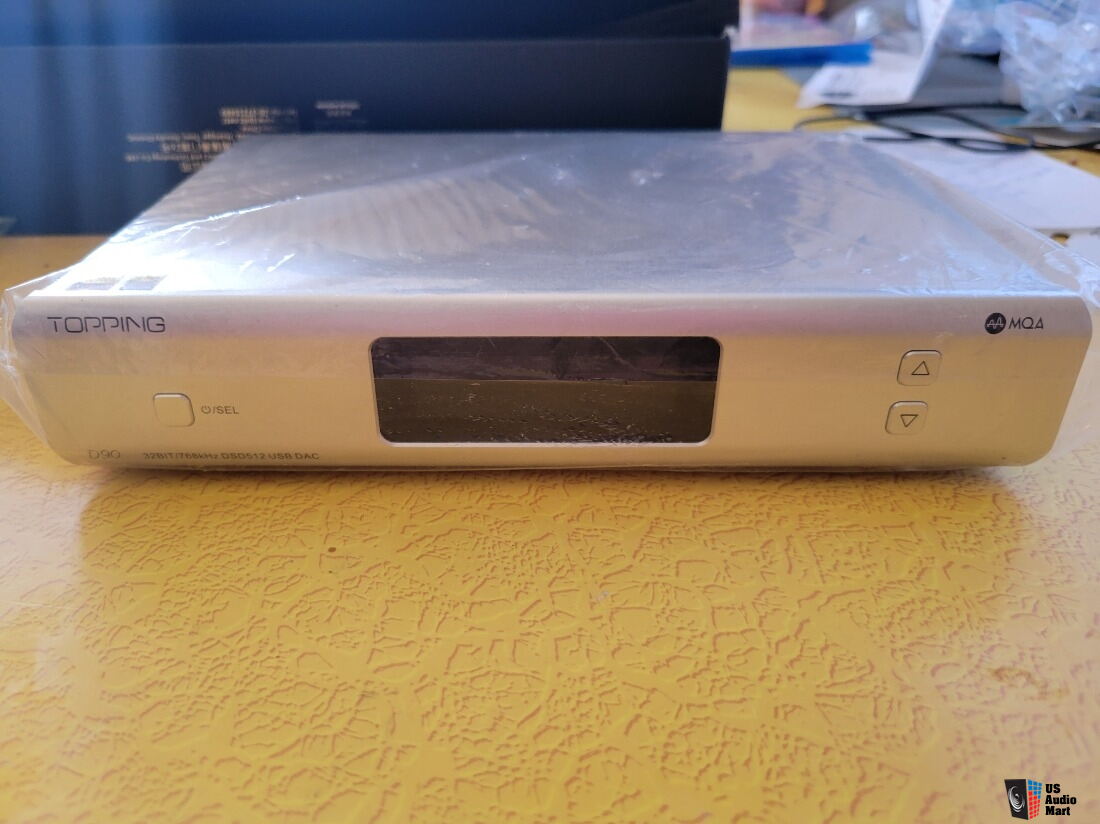 Topping D90 MQA | silver | original AKM 4499 version For Sale - US ...