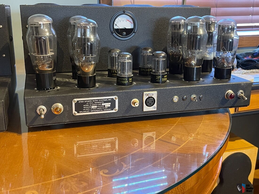 Atma-sphere M60 v3.3 mono OTL tube amps Photo #3850590 - US Audio Mart