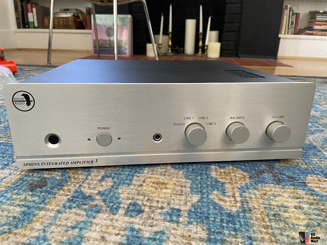 Rogue Sphinx V3 - Hybrid tube/solid state integrated amplifier For Sale ...