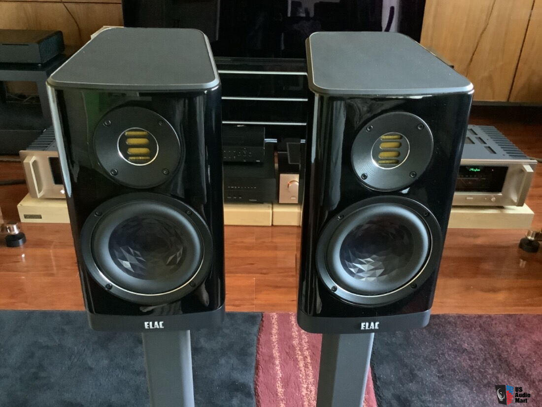 Elac Vela BS 403 bookshelf speakers with stands. Made in Germany! Photo ...
