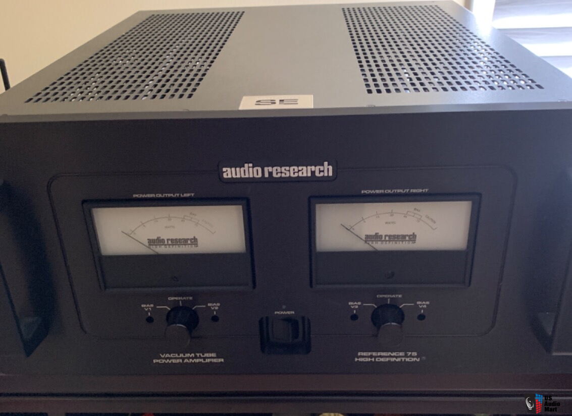 Audio Research Reference 75SE Tube Amplifier Photo #3851502 - US Audio Mart