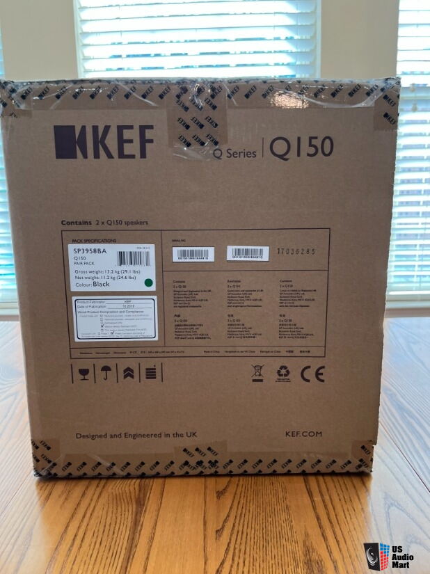 KEF Q150 - Black Photo #3861456 - US Audio Mart