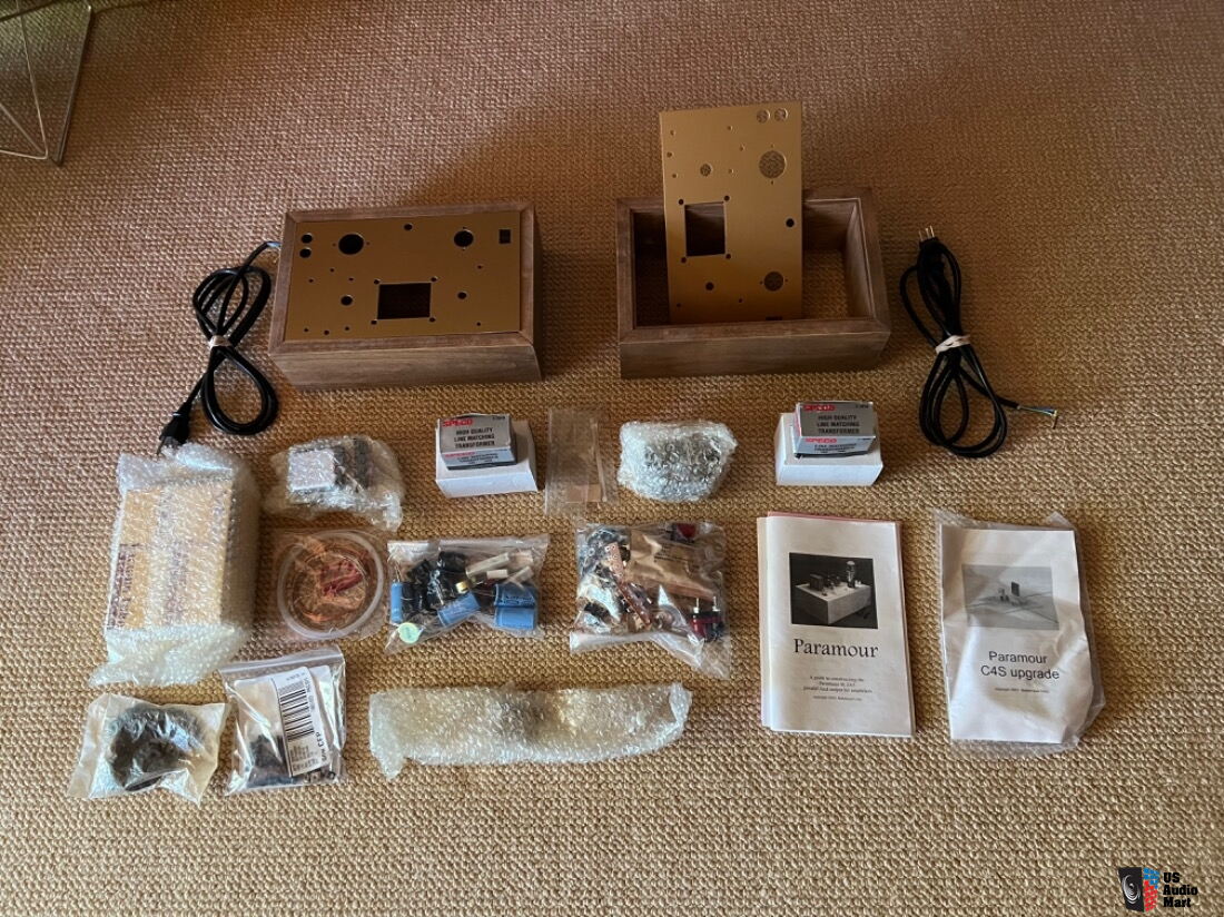 UNBUILT Bottlehead Paramour 2A3 Amp Kit w/C4S Upgrade For Sale - US ...