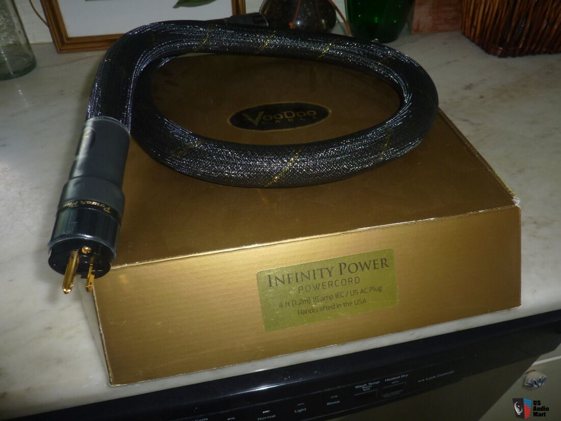 VooDoo Infinity Power cord - 4 foot - excellent condition! For Sale ...