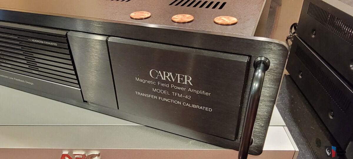 carver tfm42 power amplifier Photo #3864276 - UK Audio Mart