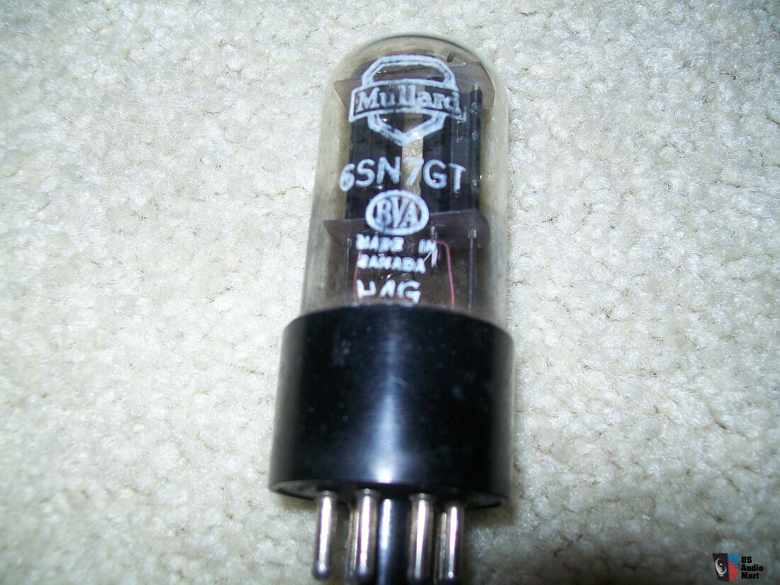 Mullard BVA 6SN7 GT Canada Tested Strong For Sale - US Audio Mart