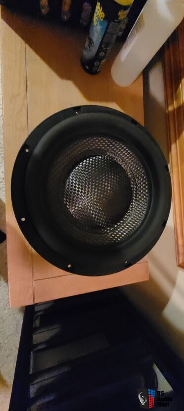 REL carbon fiber subwoofer Gibraltar G1 woofer 12 inch driver new open ...