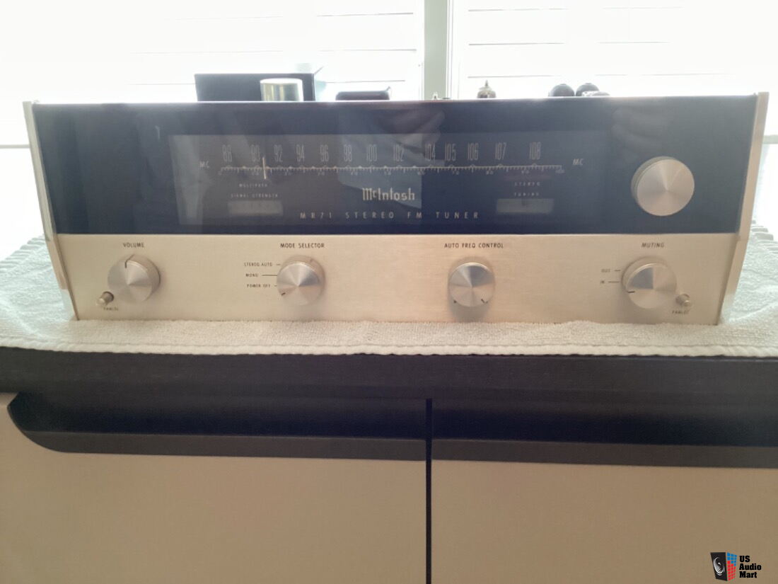 Used McIntosh MR-71 FM Tube Tuner For Sale - US Audio Mart