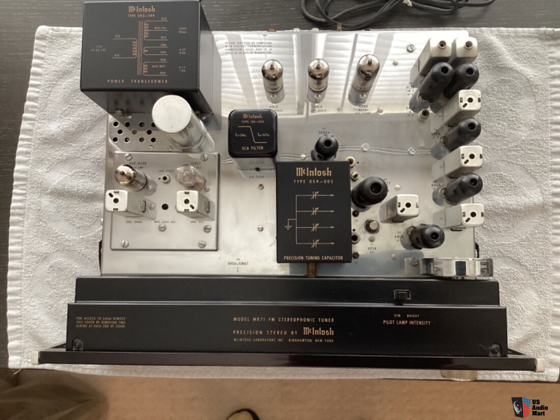 Used McIntosh MR-71 FM Tube Tuner Photo #3867822 - US Audio Mart