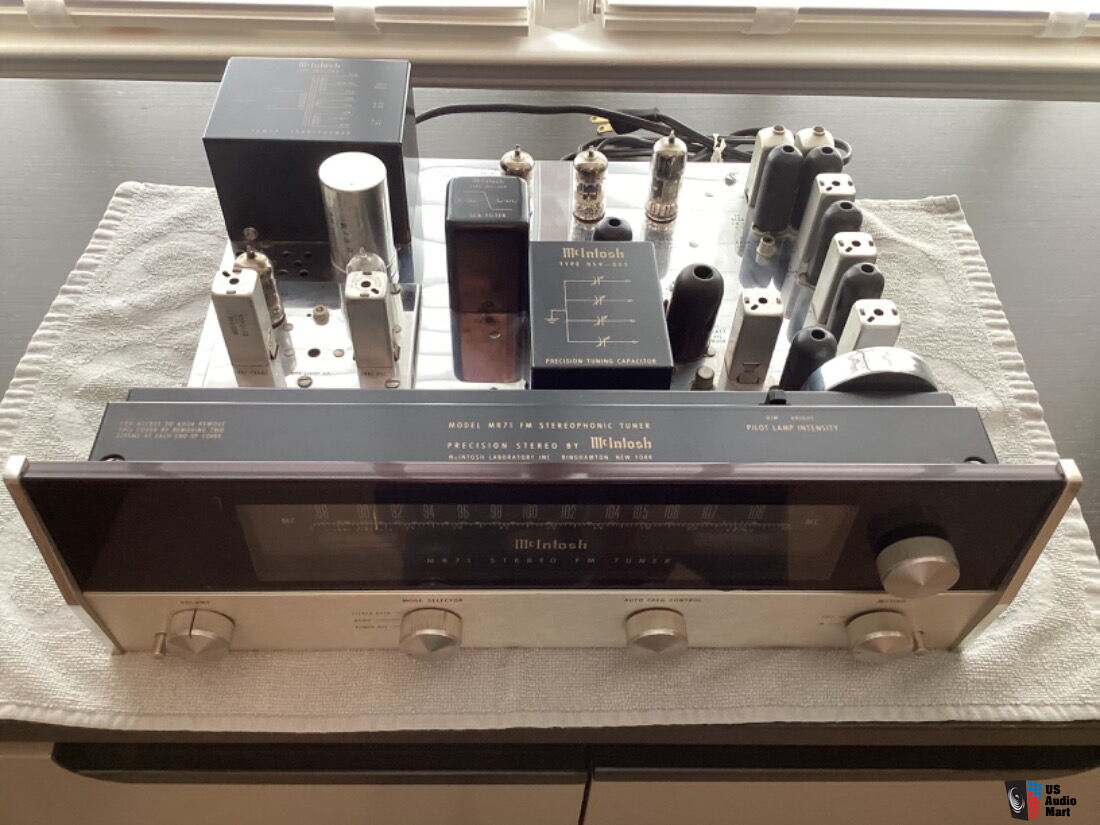 Used McIntosh MR-71 FM Tube Tuner Photo #3867818 - US Audio Mart