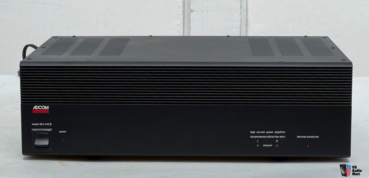 Adcom GFA-545ii, AP tested and performance verified For Sale - US Audio ...