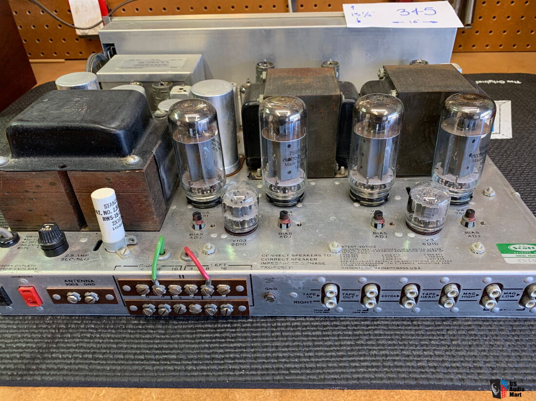 HH Scott Stereomaster 345 Tube Receiver Photo #3859229 - US Audio Mart