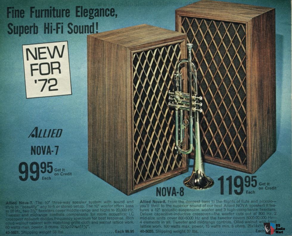 Realistic Nova 8 Vintage 3 way Speakers ( Recapped and modded ) Photo ...