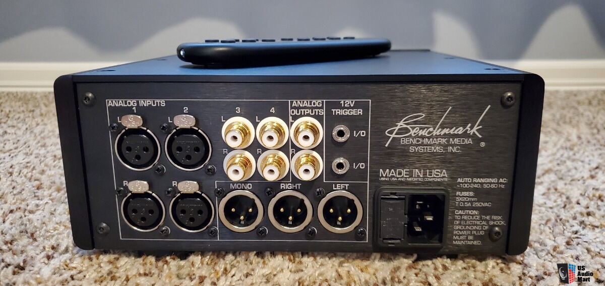 Benchmark - HPA4 Headphone Amplifier/Line Preamplifier with Remote ...
