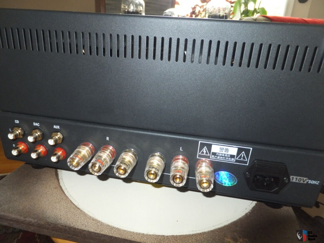 Stno Single ended 300B Amp,3 sets of new 300 Triodes,vintage chrome top ...