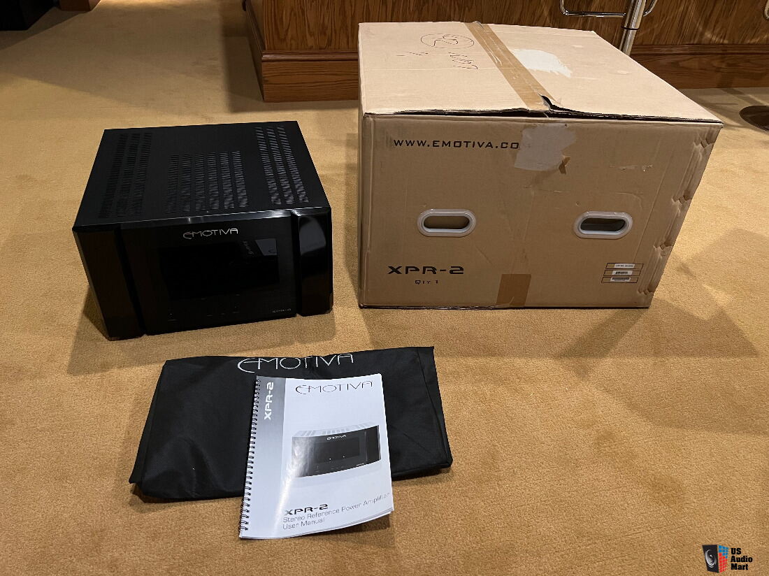 Emotiva XPR-2 for sale by original owner Photo #3875896 - US Audio Mart