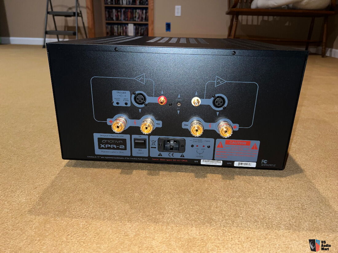 Emotiva XPR-2 for sale by original owner Photo #3875901 - US Audio Mart