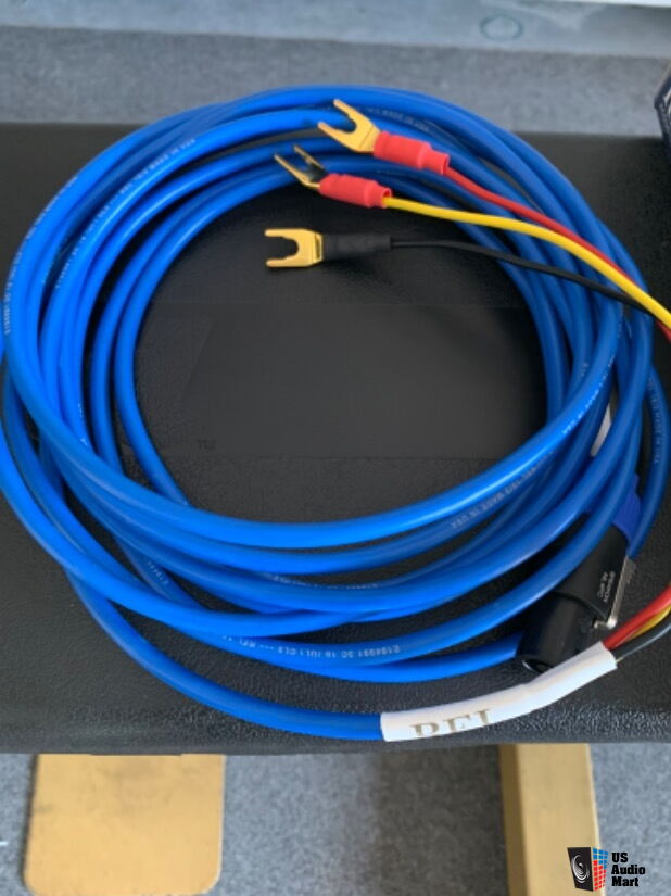 Rel Bassline Blue 6m, with new spades Photo #3879845 - US Audio Mart