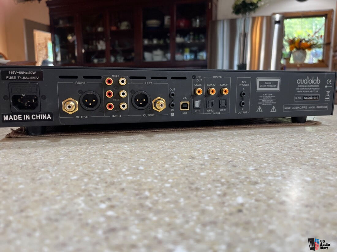 Audiolab 8200 cdq. cd/pre amp/dac Photo #3882190 - US Audio Mart