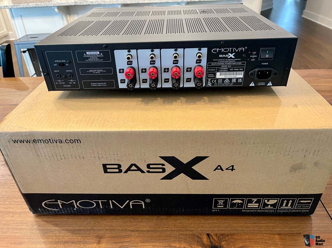Emotiva BasX A4 Photo #3882882 - US Audio Mart