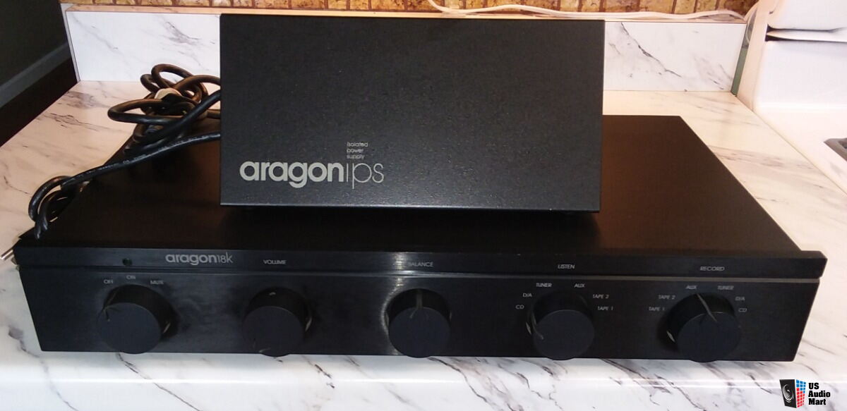 Aragon 18k preamp with IPS power supply Photo #3882984 - US Audio Mart
