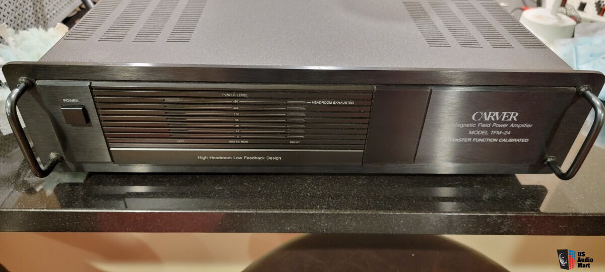 Carver TFM-24 Stereo Power Amplifier For Sale - UK Audio Mart
