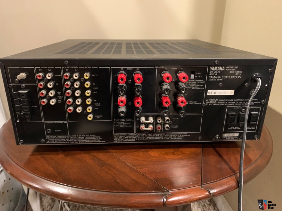 Yamaha RX-V850 Stereo/Surround Receiver w/phono Photo #3884192 - US ...