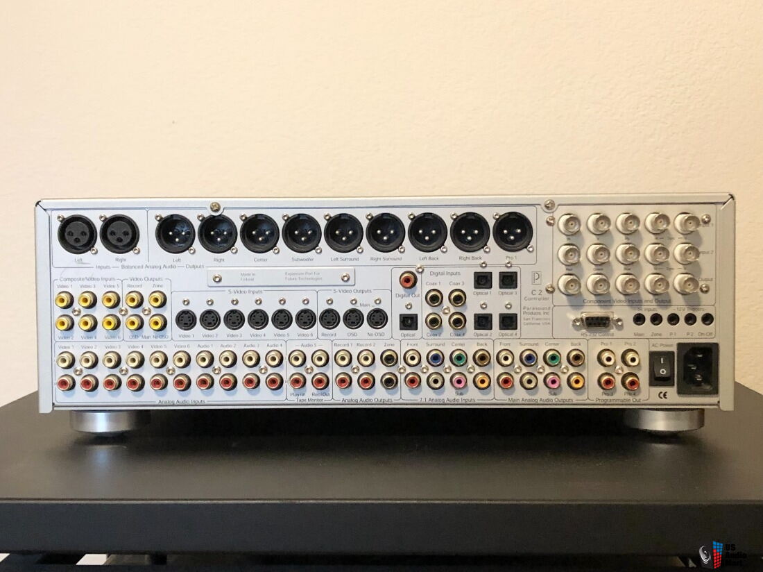 Parasound C2 Controler Preamplifier Surround Sound Processor Photo ...