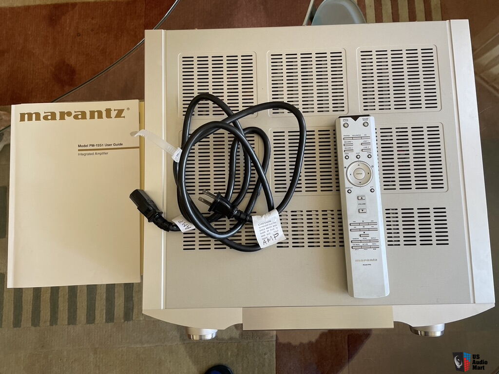 Marantz PM-15S1 Solid State Integrated Amp in great condition Photo ...
