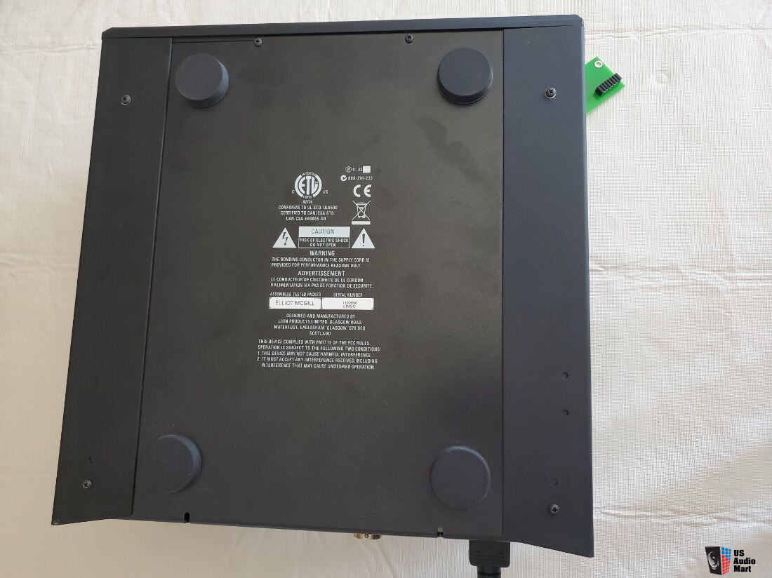 Linn Sondek LP12 LINGO 2 Power Supply with Switch, PCB, Umbilical Cord ...