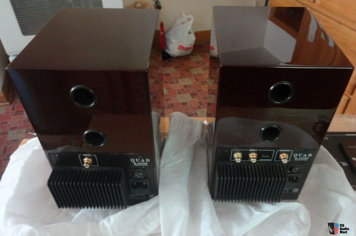 Quad 9L active speakers with remote Photo #3889774 - US Audio Mart